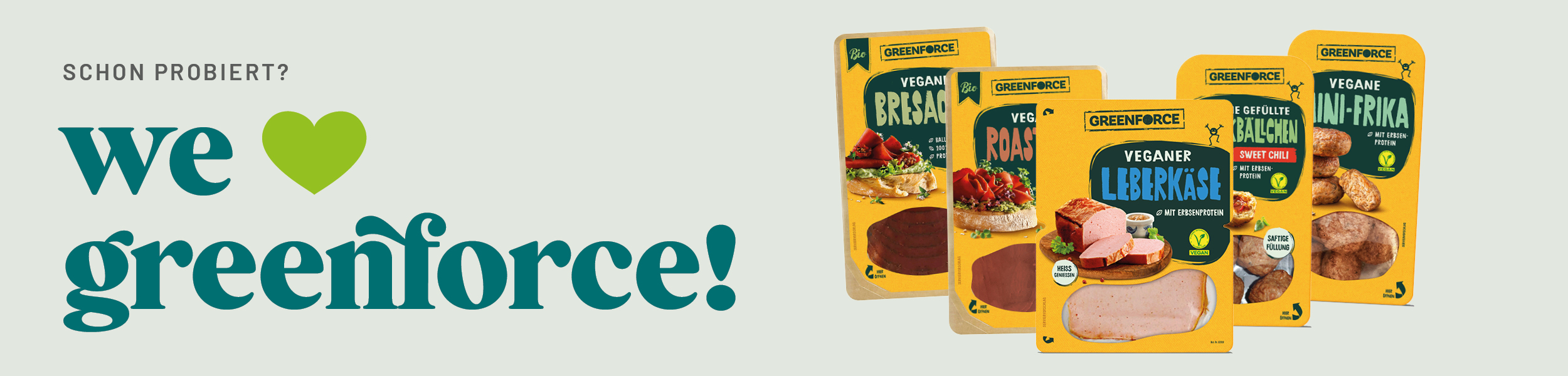 Greenforce - vegane Wurst & Fleisch-Alternativen | velivery.com