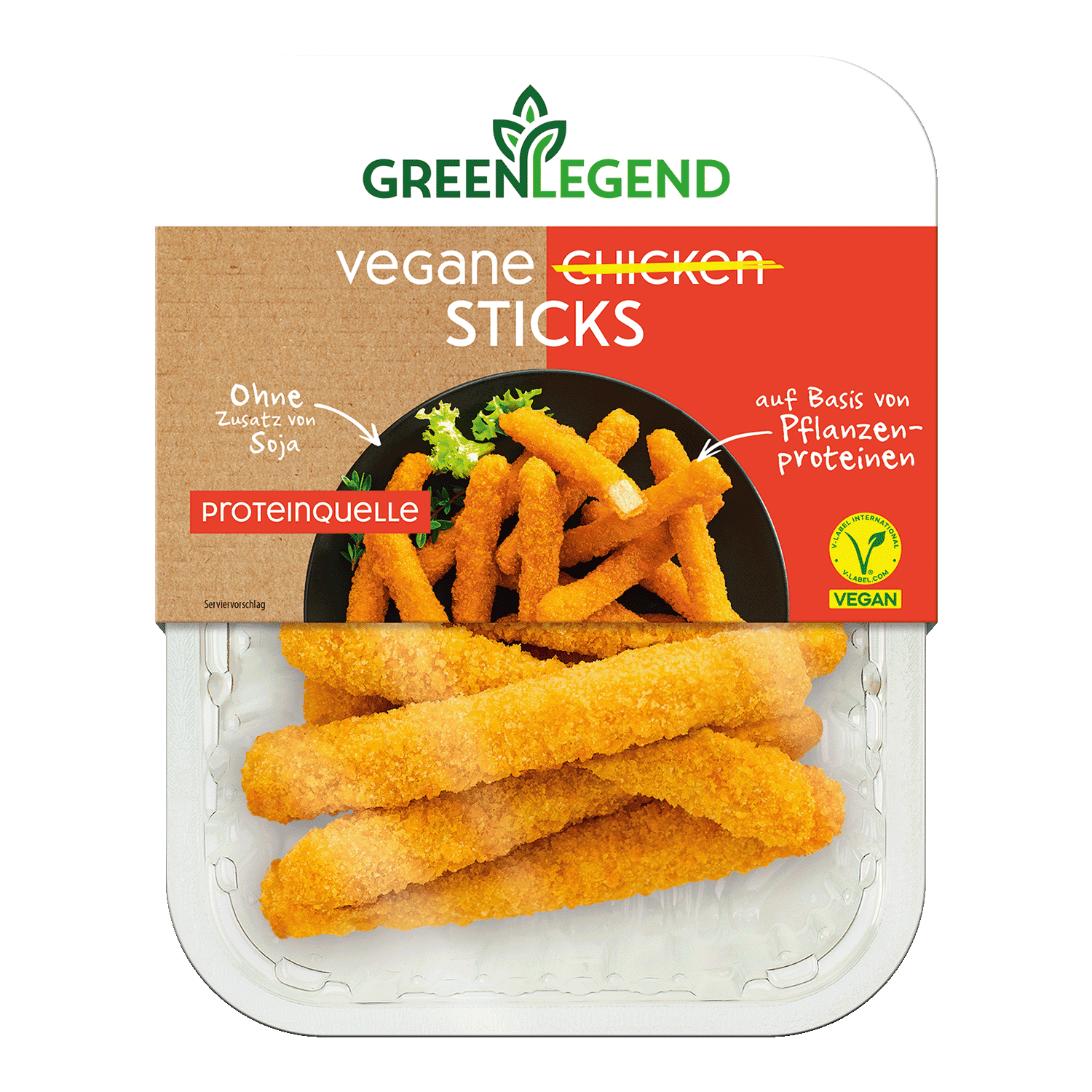 Vegan chicken sticks